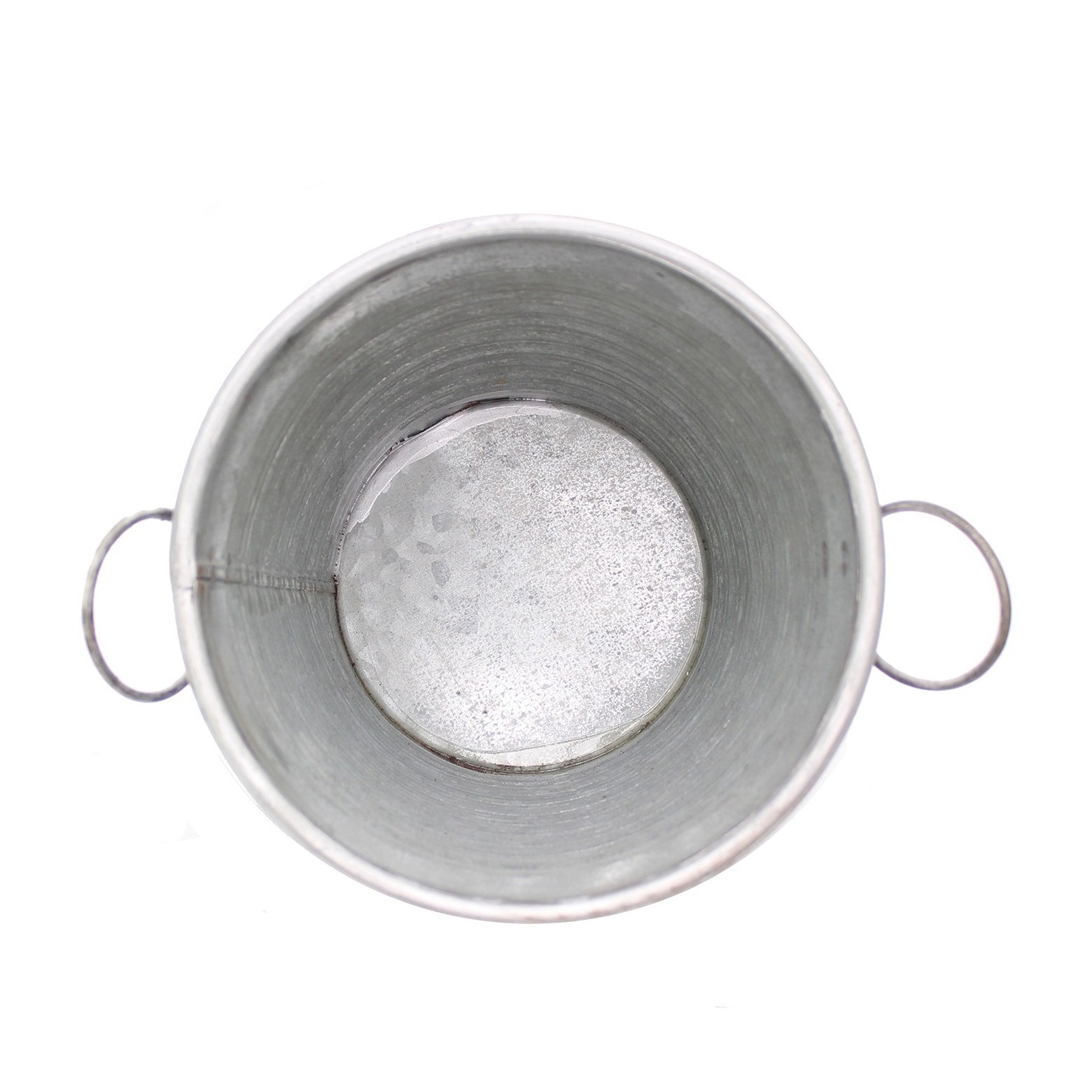 Pot zinc bicolore 16.5 cm - Pots en zinc - Artiplantes
