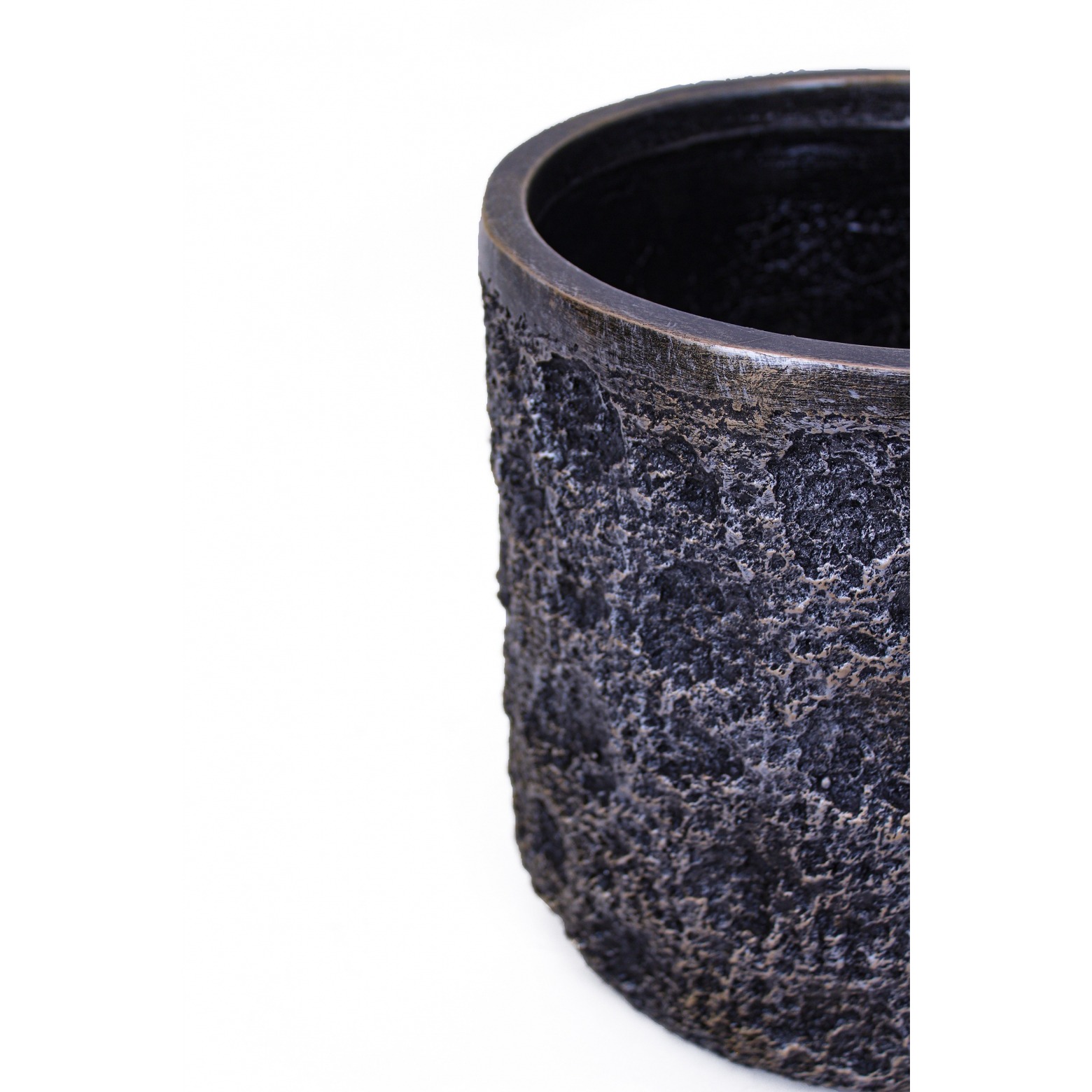 Pot plante motif lunaire - Cache-pots design - Artiplantes