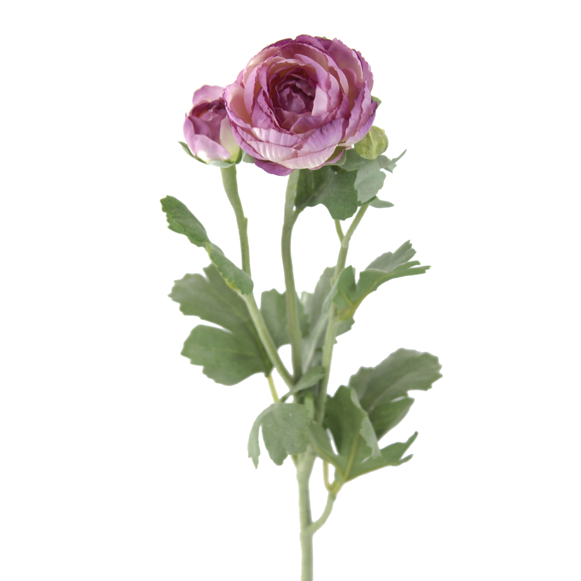 Renoncule artificielle mauve 55 cm - Renoncules artificielles - Artiplantes