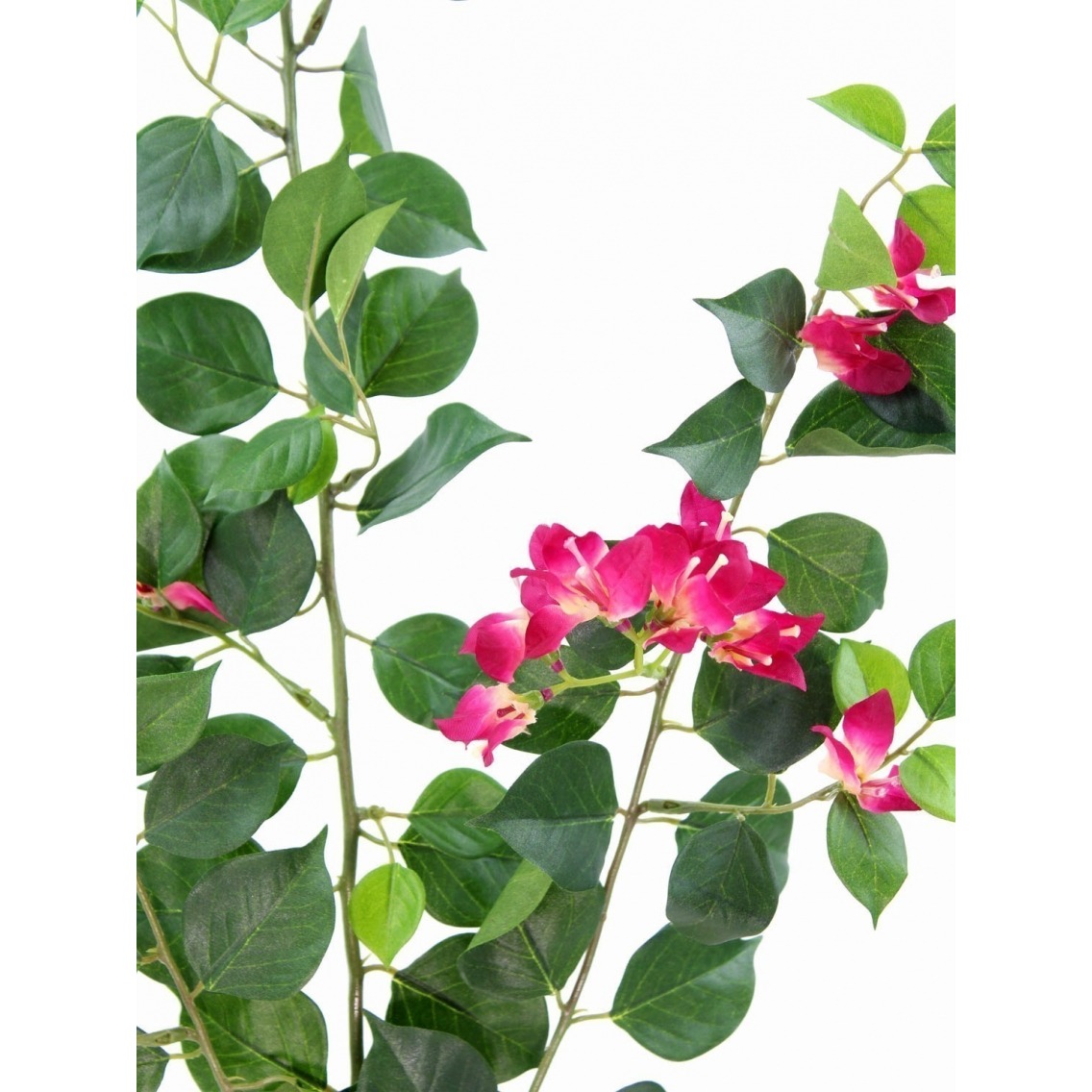 Tige de bougainvillée artificielle fleurie 80 cm - Feuillage fleuri ...