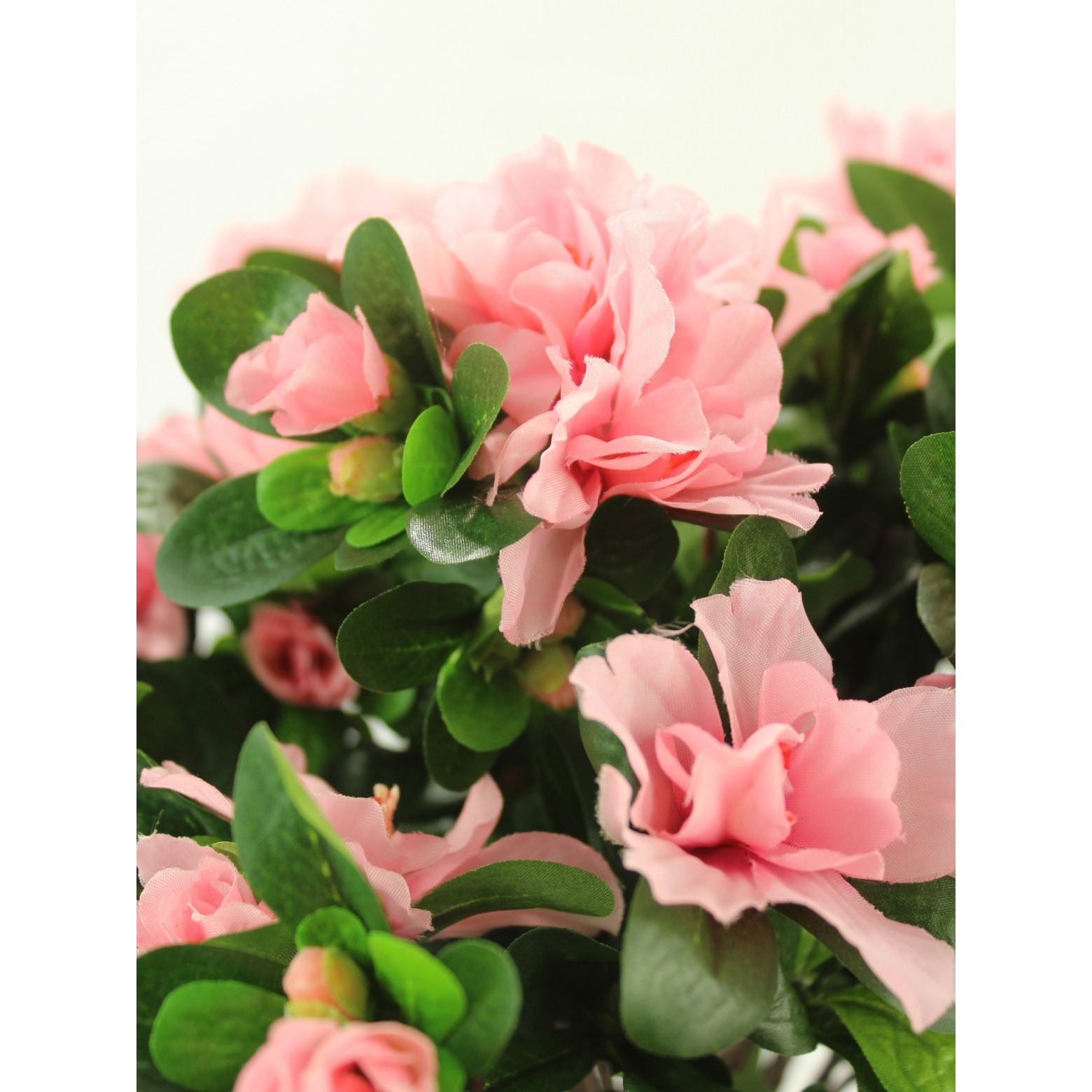 Azalée artificielle rose 40 cm - Jardinières artificielles fleuries ...