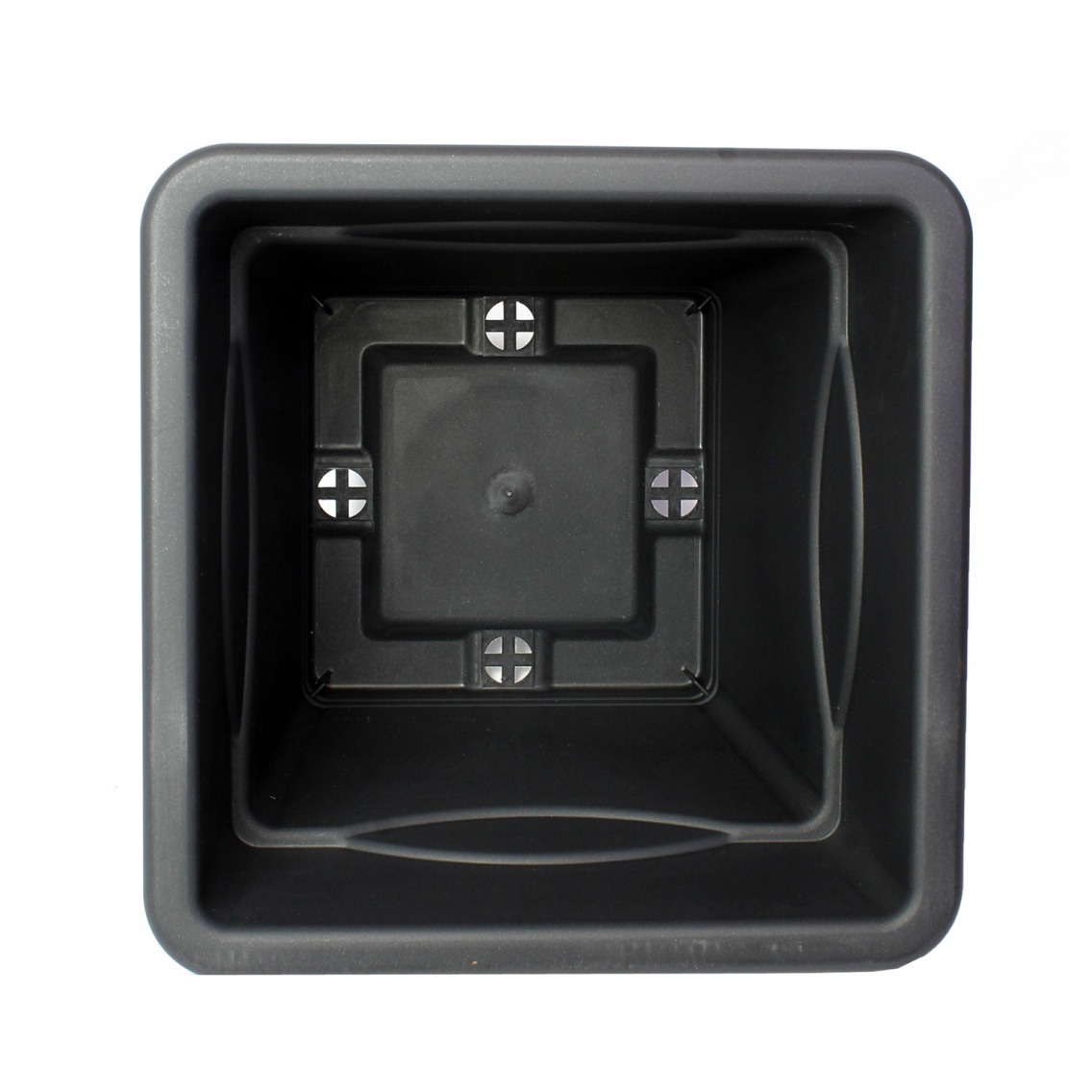 Grand pot gris anthracite TERRACOTA - Jardinières - Artiplantes